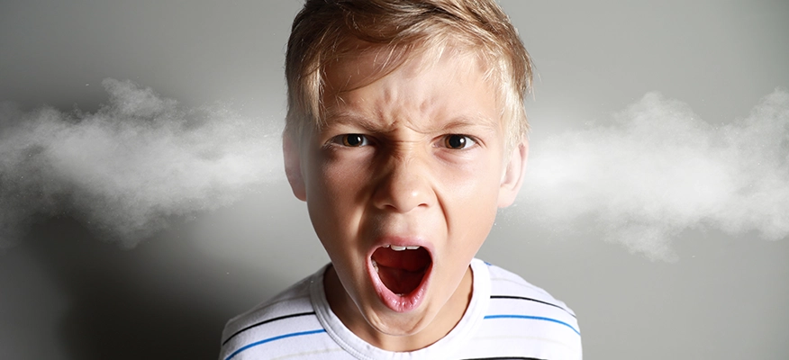Ways to respond to angry, fussy children