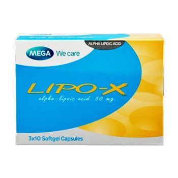 Lipo-X: Antioxidant Support for Wellness | MegaWeCare