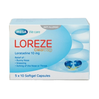 LOREZE - Fast-Acting Non-Drowsy Allergy Relief | MegaWeCare