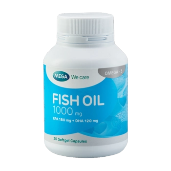 Fish Oil Capsules for Heart & Circulation | Mega We Care