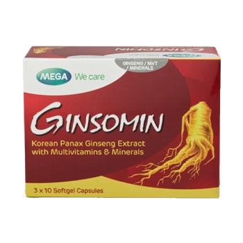 Ginsomin for Energy and Vitality Support | Mega We Care