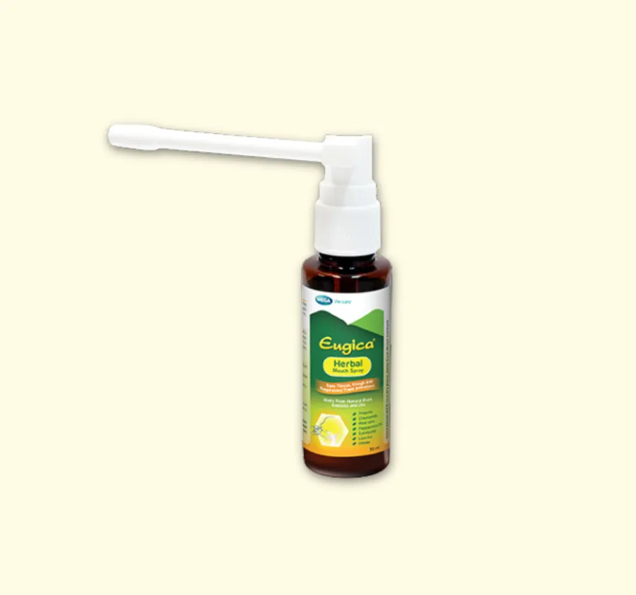 EUGICA Mouth Spray: Natural Relief for Sore Throat | MegaWeCare