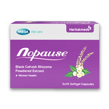Nopause: Natural Black Cohosh Relief for Menopause | MegaWeCare