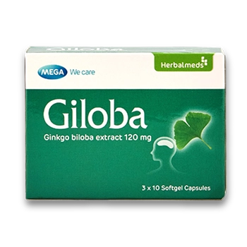 Giloba for Memory, Focus, and Blood Circulation | Mega We Care