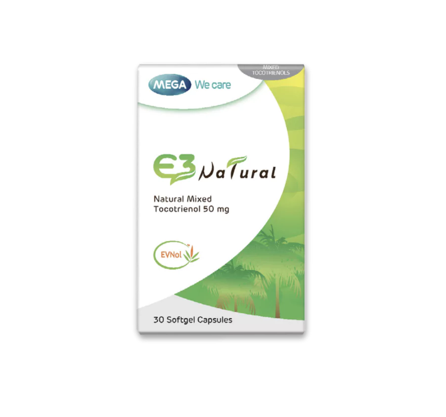 E3 Natural: Vitamin E Tocotrienols for Heart Health | MegaWeCare