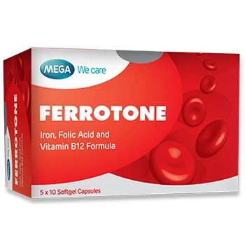 Boost Your Iron Levels | Ferrotone by Mega We care