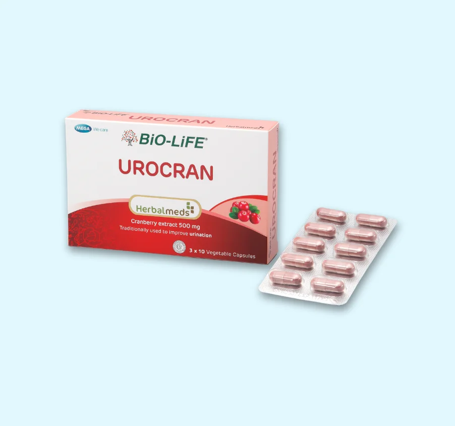 UROCRAN: Natural UTI Relief with Cranberry Extract